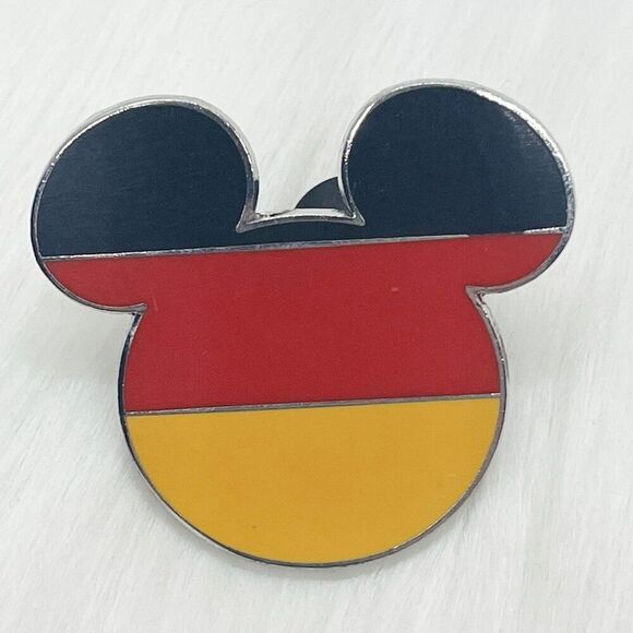 Disney | Jewelry | 525 Disney Epcot World Showcase Germany Flag Mickey ...